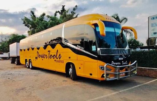 Power Tools Bus Booking Contact, Timetable & Prices - SAFARIBAY