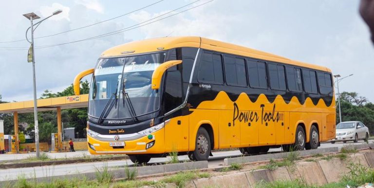 Power Tools Bus Booking Contact, Timetable & Prices - SAFARIBAY